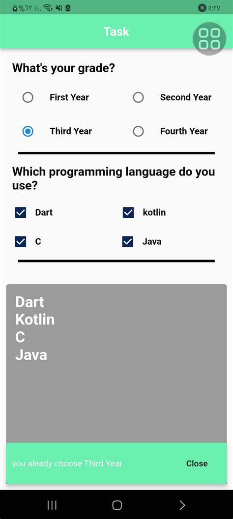 github engbasel multiple choice ways flutter multiple choice forms