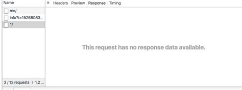 Responseの表示がされない「this Request Has No Response Data Available」 武骨日記