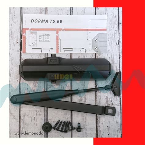 Дверной доводчик DORMA TS 68 купить по цене 3 024 руб