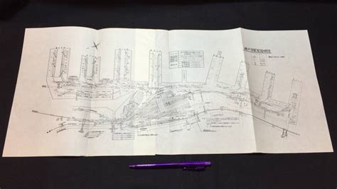 Yahooオークション A【駅構内図10】神戸港駅配線略図 日本国有鉄道
