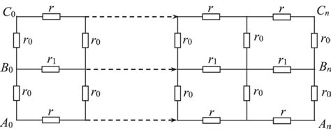 A Generalized N Resistor Network With An Arbitrary Intermediate Download Scientific Diagram