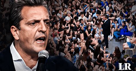 Massa Cierra Su Campaña Presidencial En Un Colegio Y Sin Actos Masivos