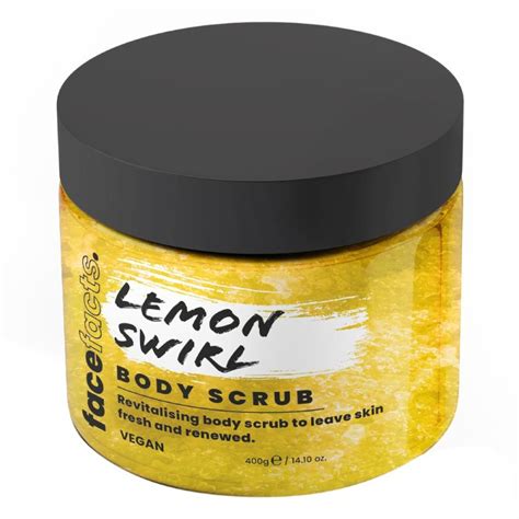 Face Facts Lemon Swirl Body Scrub ᐈ Buy At A Favorable Price 485