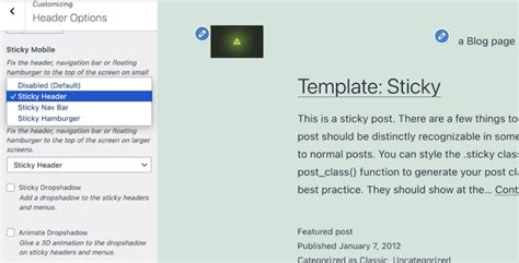 How To Create The Perfect Sticky Header For Your Site With WordPress