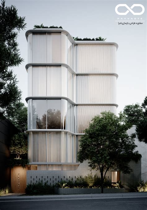 طراحی نما مدرن سفارش طراحی نما مدرن طراحی نما ساختمان مدرن