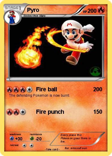 Pokémon Pyro 274 274 Fire Ball My Pokemon Card
