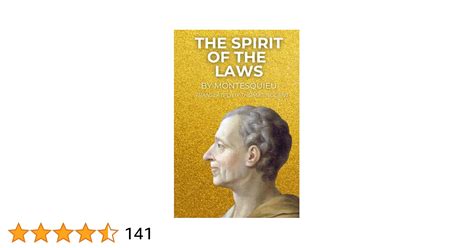 Montesquieu The Spirit Of Laws The Spirit Of Laws Volume 1