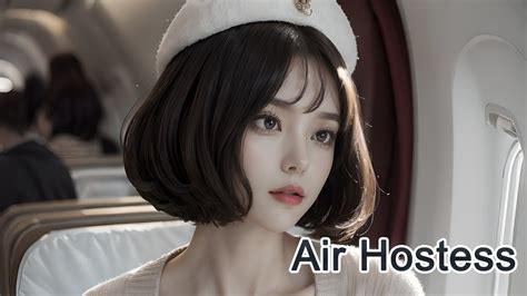 Lookbook 4k Exquisitely Beautiful Air Hostess Cosplay Stunning