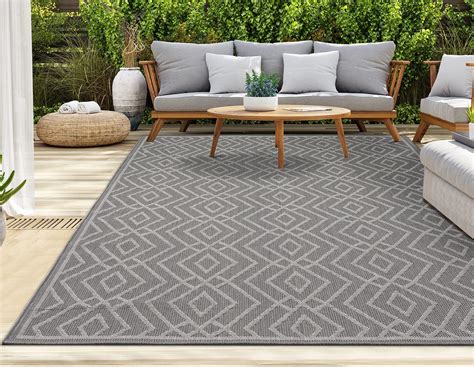 Homeart Outdoor Rugs Easy Cleaning Indoor And Outdoor Area Rugs For