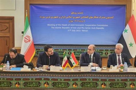 Iran Syria Follow Up On Bilateral Agreements Mehr News Agency