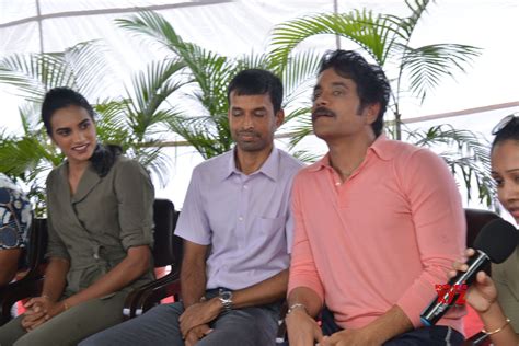 Nagarjuna At Pv Sindhu Car Presentation Ceremony Gallery Social