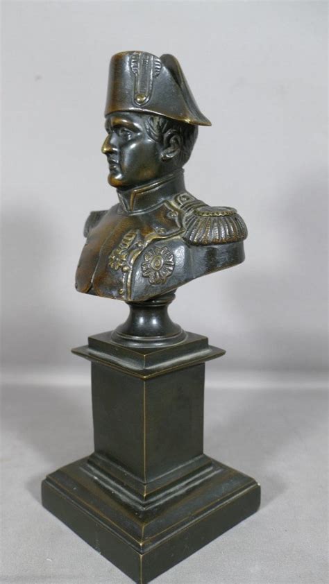 Proantic Napoleon Bonaparte Patinated Bronze Bust Early 20th Centur