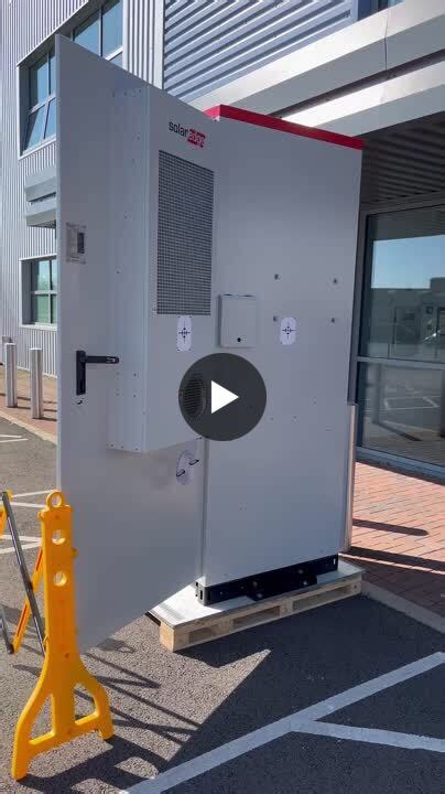 🔋 Showcasing The New Solaredge Technologies Css Od Battery Here At The