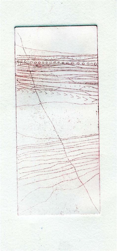 Etching Tracks Etching Progress Work In Progress