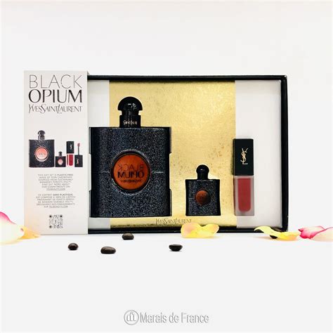 T Set Ysl Black Opium 3 Pcs Mf Paris