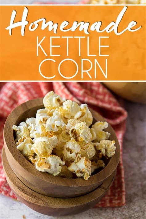Homemade Kettle Corn Popcorn Seasoning Artofit