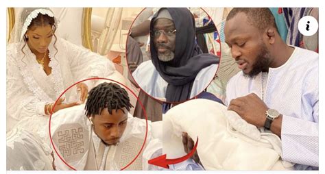 Baptême de sa fille Papis Kharagne Lo craque et fond en larme devant