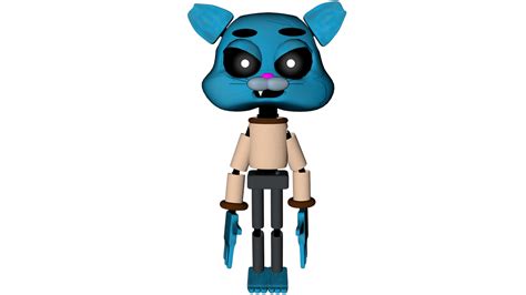 C4d Gumball Fnaf Render By Dylanjohnson1234 On Deviantart