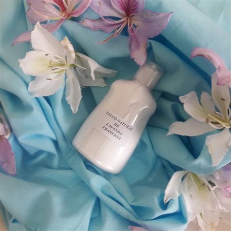 Talco Perfumado Lavanda Francesa Natural Elo7