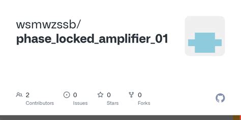 Github Wsmwzssbphaselockedamplifier01