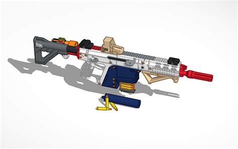 3d Design Working Gun Tinkercad