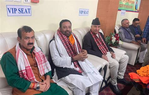 जनकपुर पुगेर देउवाले भने मधेशमा कांग्रेसको नेतृत्वमा सरकार बन्छ