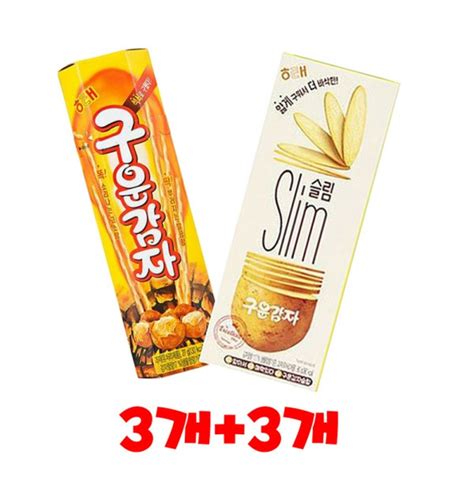 해태 구운감자 27g 3개구운감자슬림 80g 3개 과자 스낵 티몬