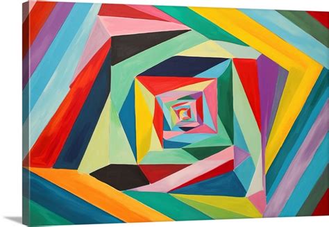 Colorful Geometric Abstraction Iii Great Big Canvas
