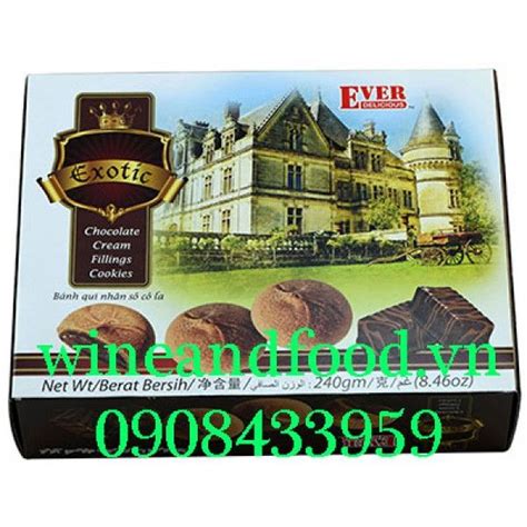 Bánh quy nhân socola Ever Delicious 240g