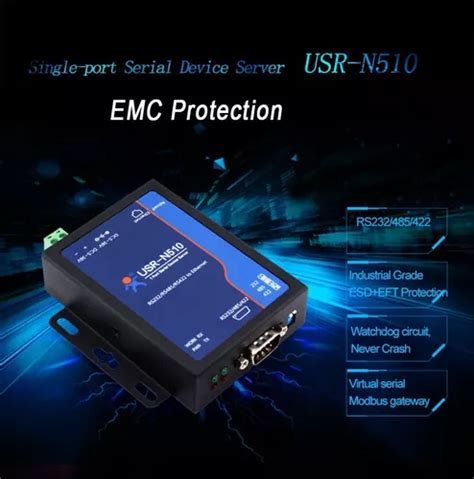Convertidor Serial Ethernet Rs 485 Rs 232 Modbus Rtu Tcp En Venta En