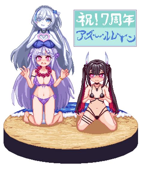 Cygnet Tb Hatsuzuki Cygnet Hatsuzuki And 1 More Azur Lane Drawn