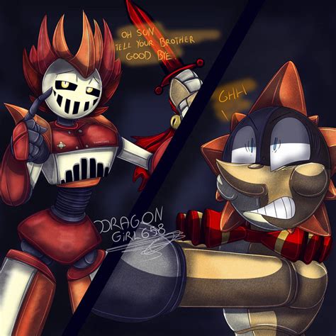 Solar Eclipse Vs Sun Sun And Moon Show By Dragongirl658 On Deviantart