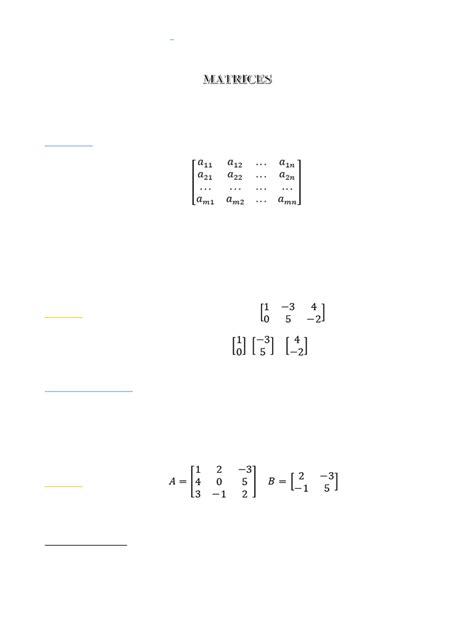 04 Matrices 2023 Pdf Matriz Matemáticas Álgebra