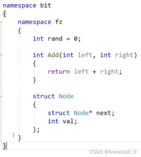c 入门 命名空间namespace cin cout 缺省参数 函数的重载 namespace std 省略 csdn博客