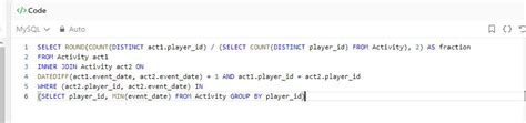 Nithya P C On Linkedin Sql Leetcode Game Play Analysis