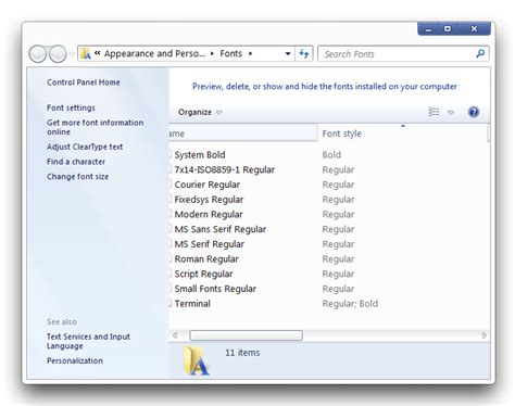 Install Windows Script Fonts