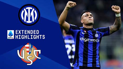 Inter Milan Vs Cremonese Extended Highlights Serie A CBS Sports