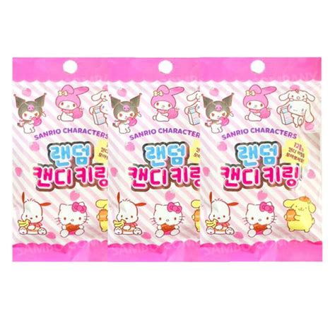 산리오캐릭터즈 N3062d12a97 랜덤캔디키링3개 랜덤발송 홈플러스 택배배송