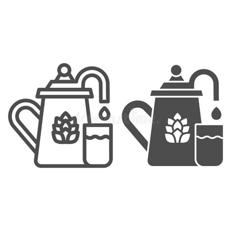 Fermentation Outline Vector Icon Thin Line Black Fermentation Icon Flat Vector Simple Element