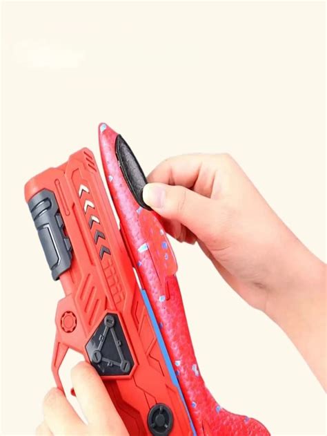Foam Bullet Launcher Exciting Flying Mode Toy Gun With One Click