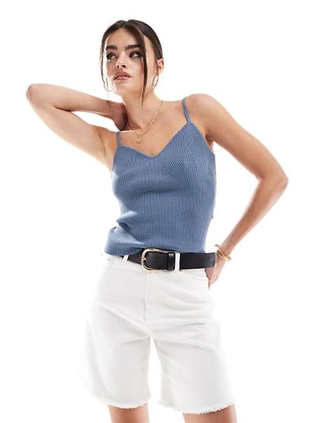 Vero Moda Caraco En Maille Structurée Ultra Douce Bleu Pétrole Asos
