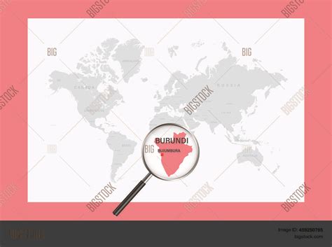 Map Burundi On Vector And Photo Free Trial Bigstock
