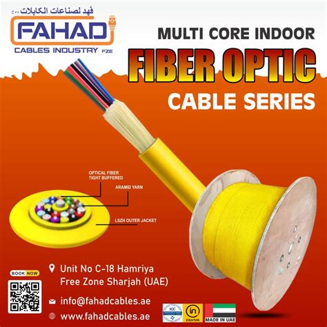 Fahad Cables Industry Fze On Linkedin Multi Core Indoor Fiber Optic