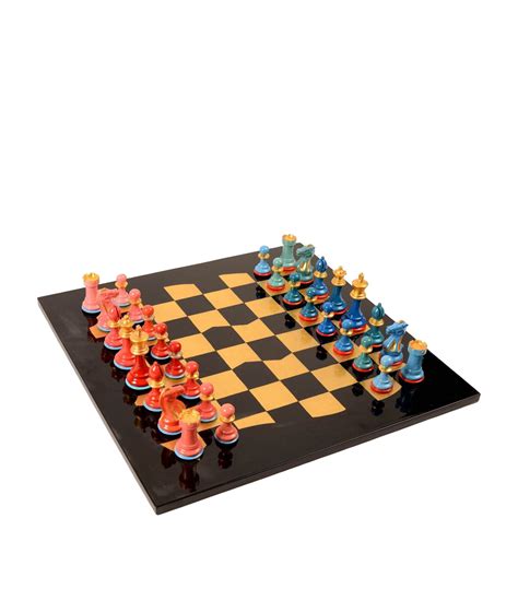 Purling X Sophie Matisse Alice In Wonderland Chess Set Harrods Us