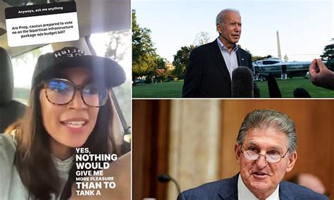 AOC Says Will Tank The Exxon Lobbyist Drafted Infrastructure Bill If It Comes After Budget