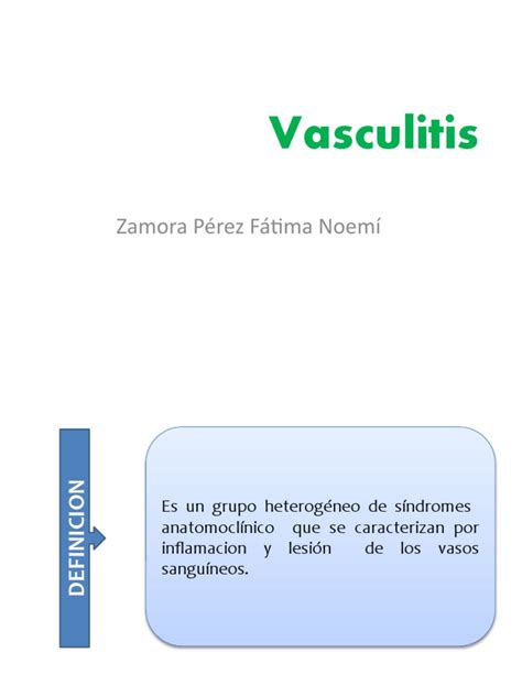 Vasculitis 2 Pdf Especialidades Medicas Epidemiología