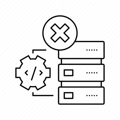 Debugging Servers Research Fix Data Store Development Icon