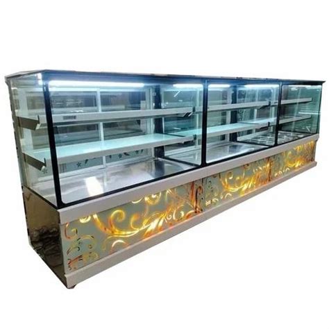 Rectangular Stainless Steel Sweet Display Counter At Rs 14000 Feet In