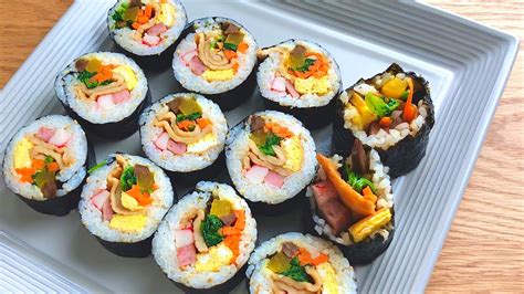 세상에서 제일 맛있는 김밥은 역시 집에서 만든 김밥 아닌가요 🥢 Youtube