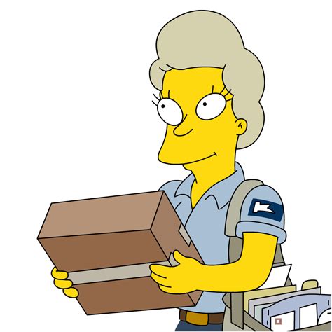 Female Mail Carrier Simpsons Wiki Fandom Powered By Wikia